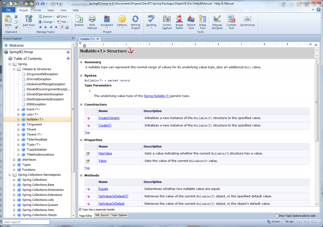 How To Generate Documentation From Delphi Source Code Devjet Software 0841