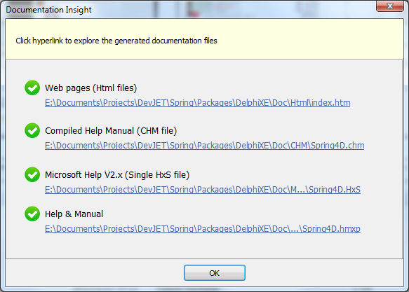 How To Generate Documentation From Delphi Source Code Devjet Software